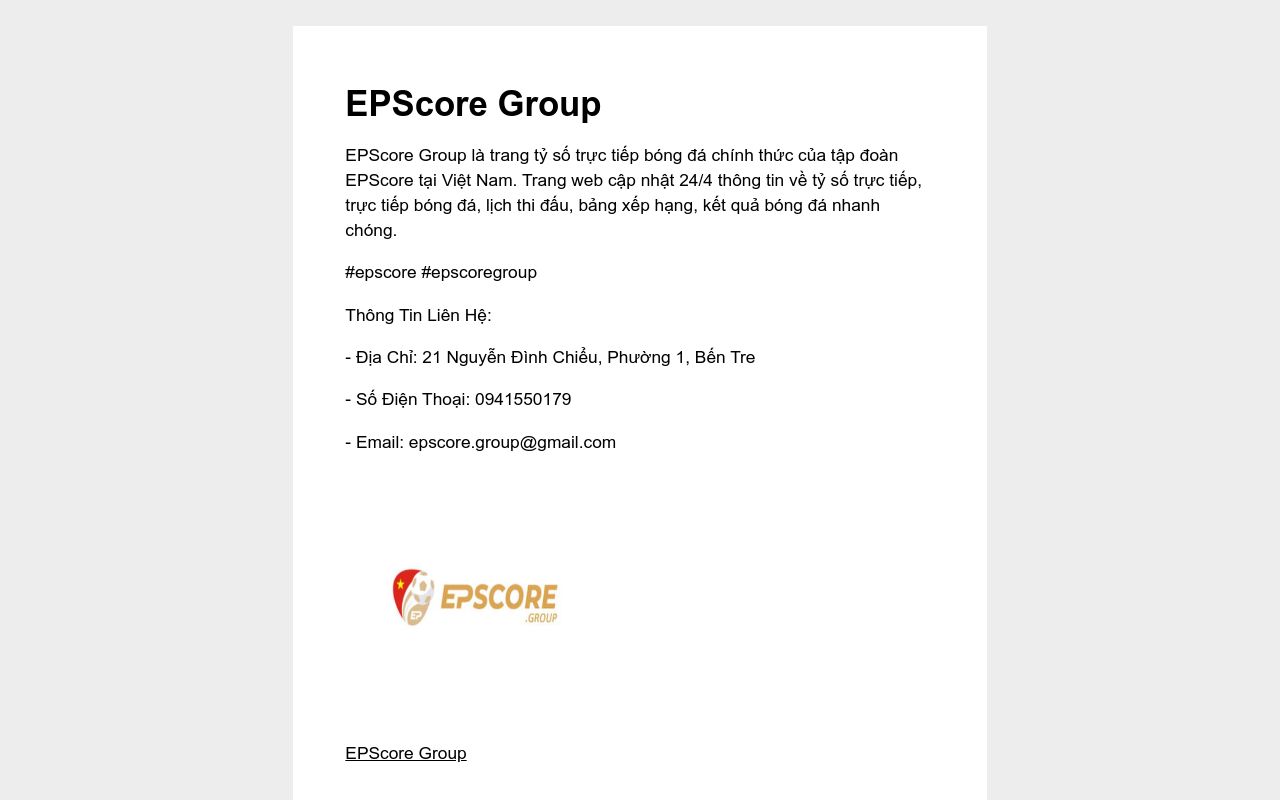 EPScore Group